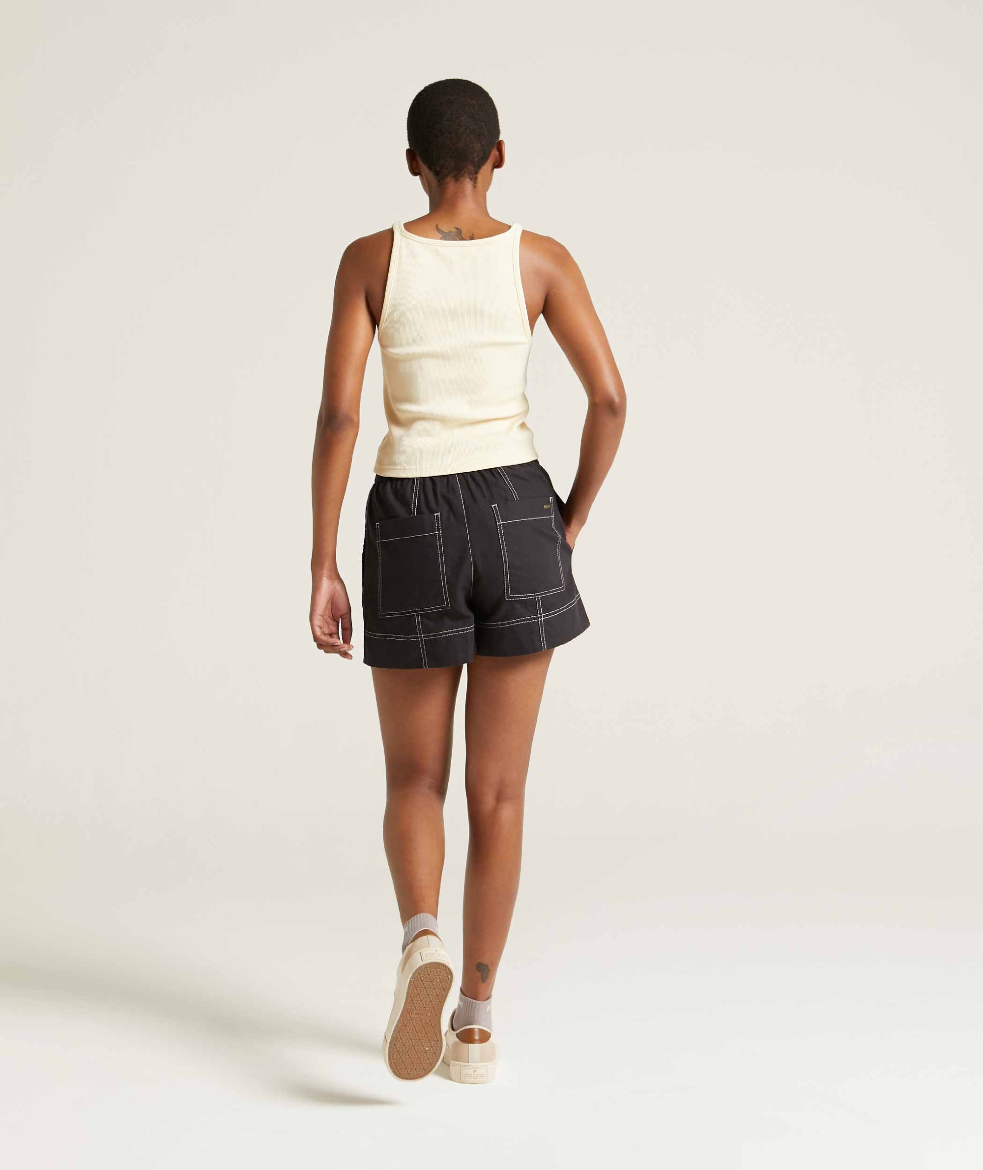 Ladies Fine Rib Tank Top - Pale Yellow | Women's Clothing | FOM SA
