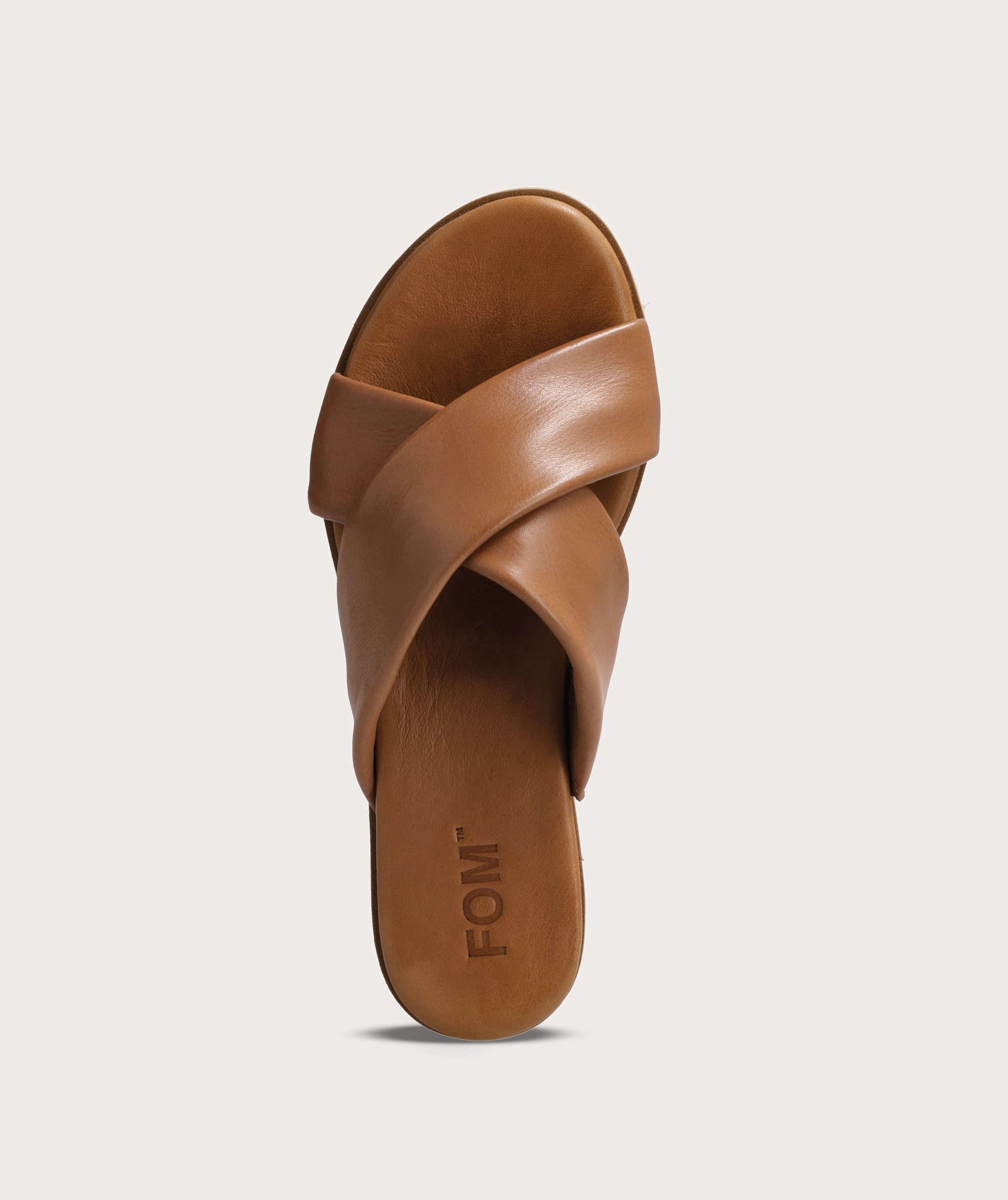 Ladies Crossover Sandal - Tan | Womens Shoes | FOM SA