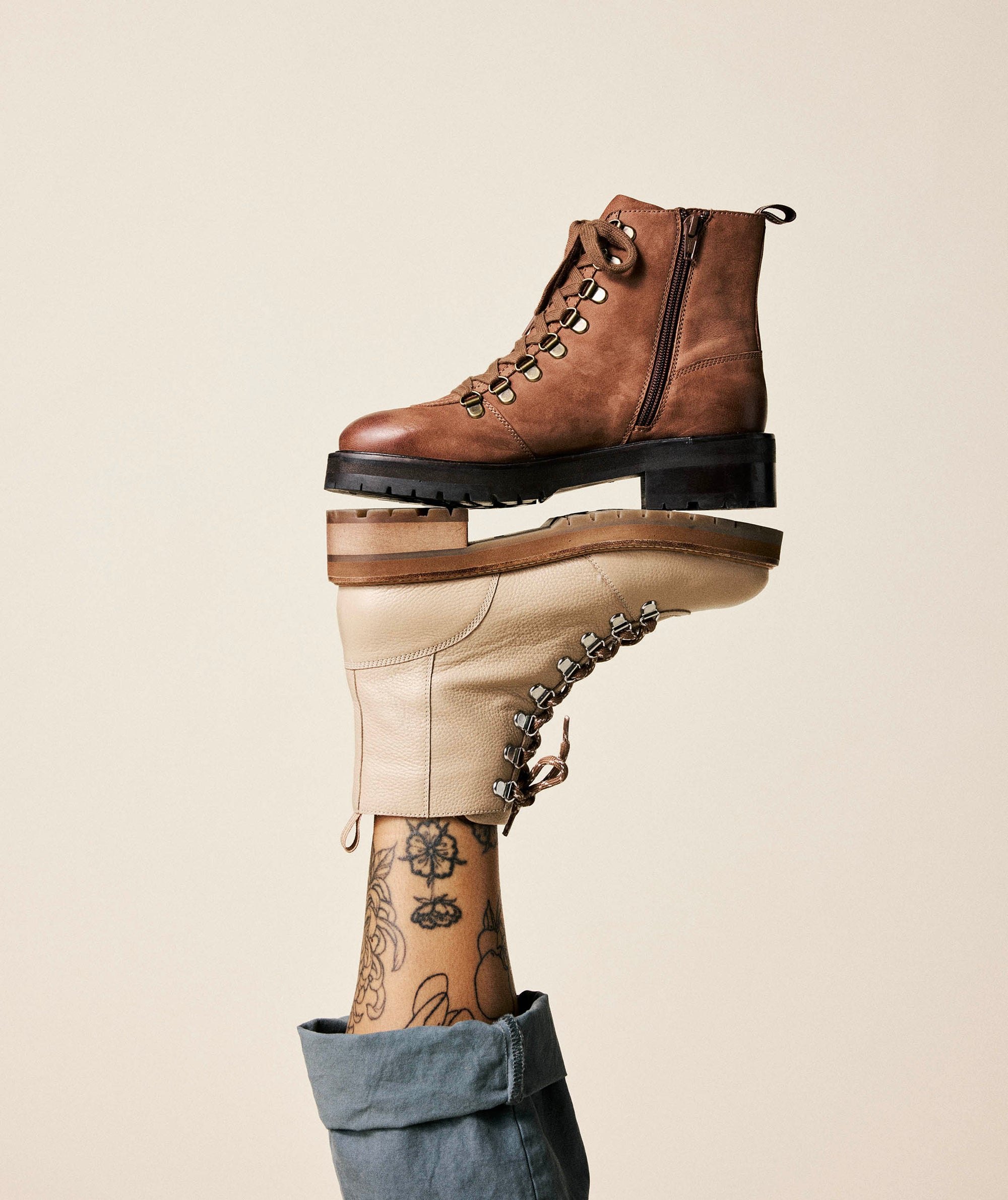 Ladies Utility Boot - Tan | Womens Shoes | FOM SA