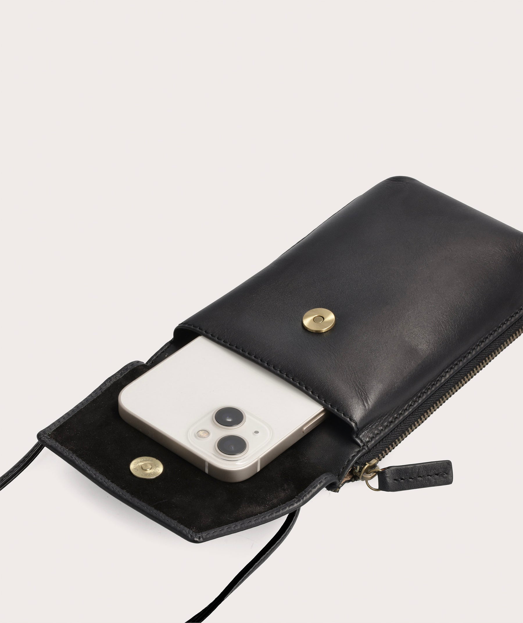 Crossbody Cellphone Pouch - Black