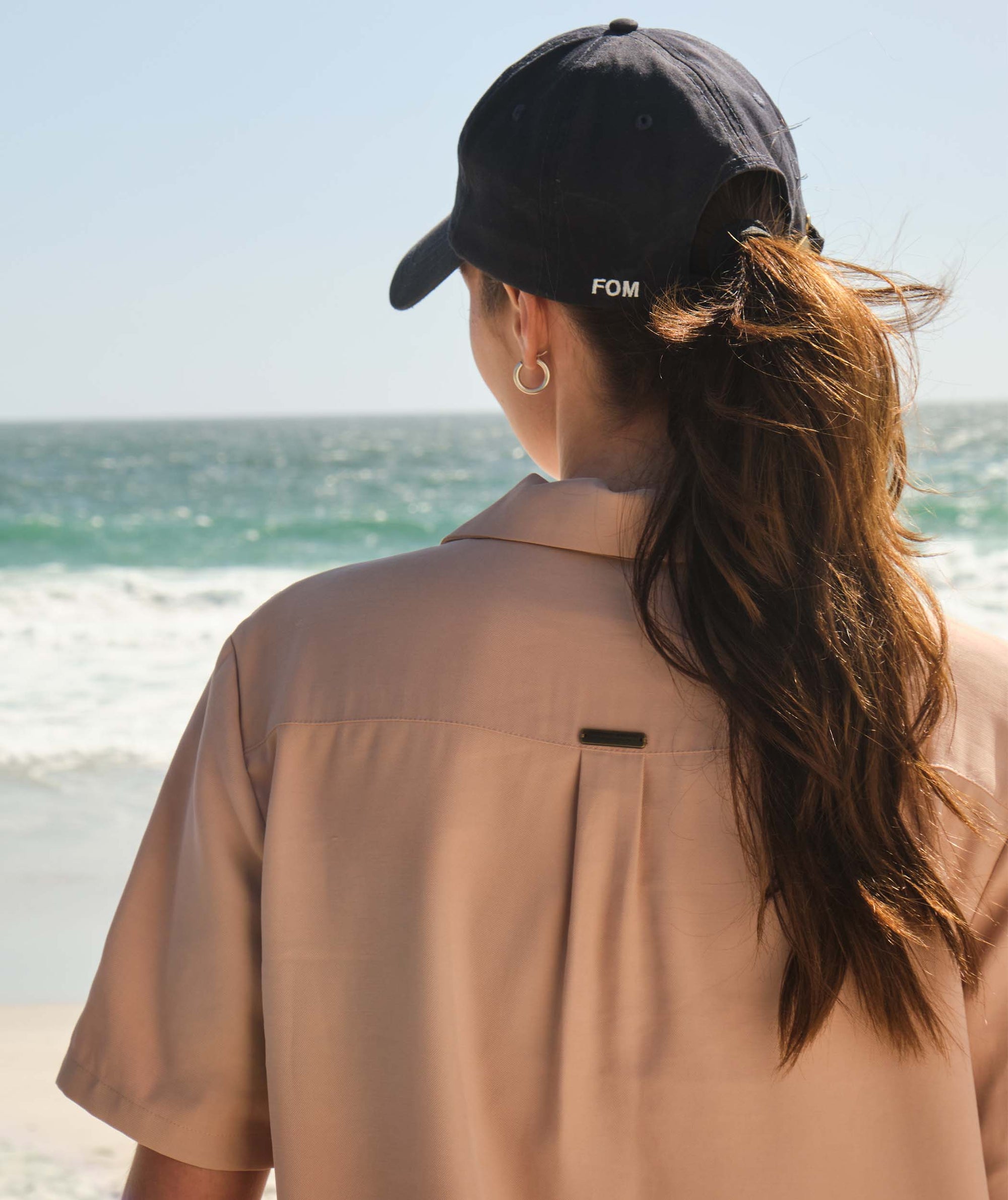 FOM Ladies Button Up Dress Short Sleeve - Dusty Pink | Women's Clothing ...